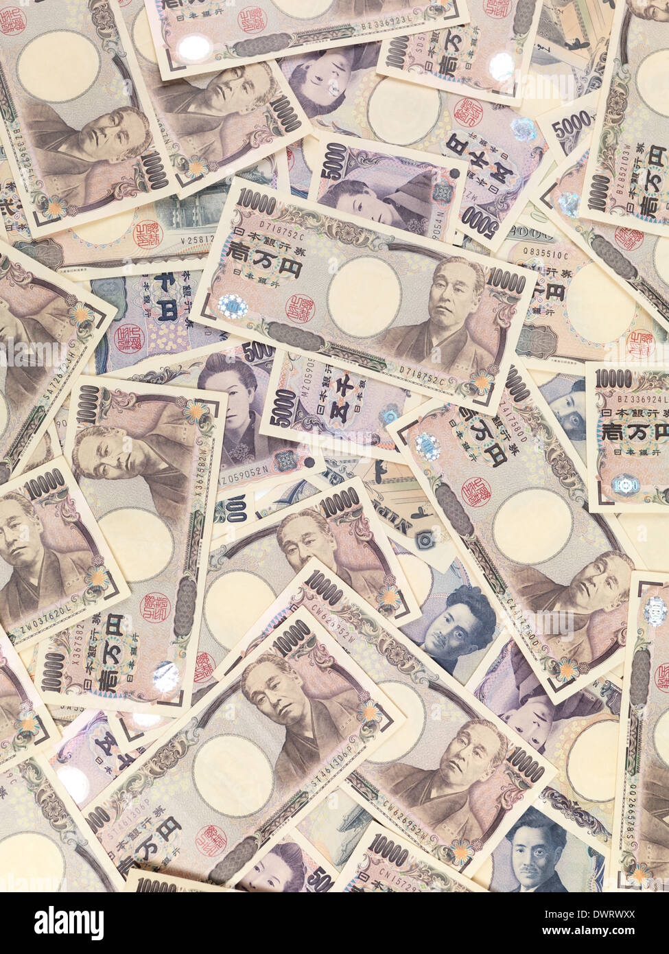 Japanese banknotes hi-res stock photography and images - Alamy