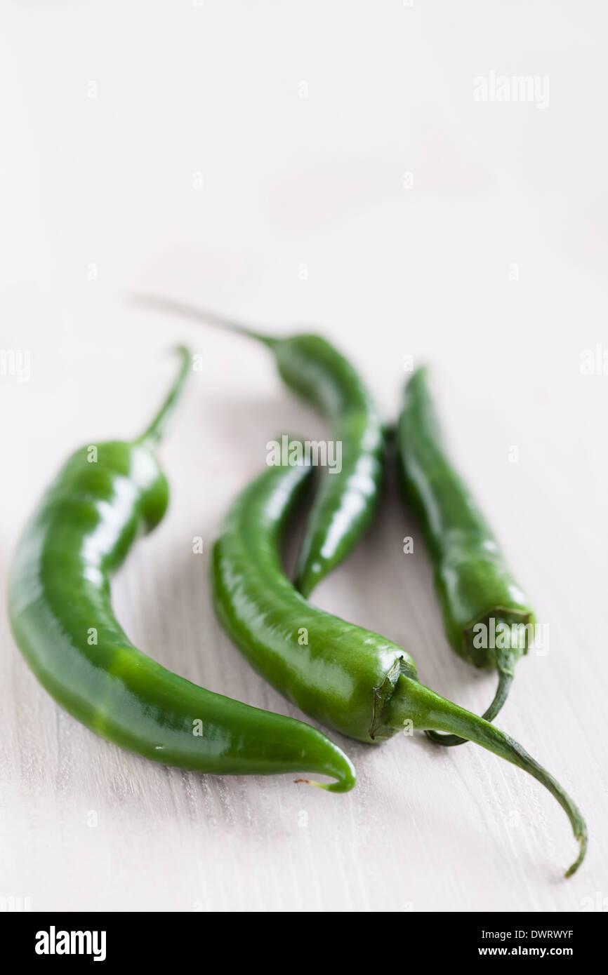 Long green pepper hi-res stock photography and images - Alamy