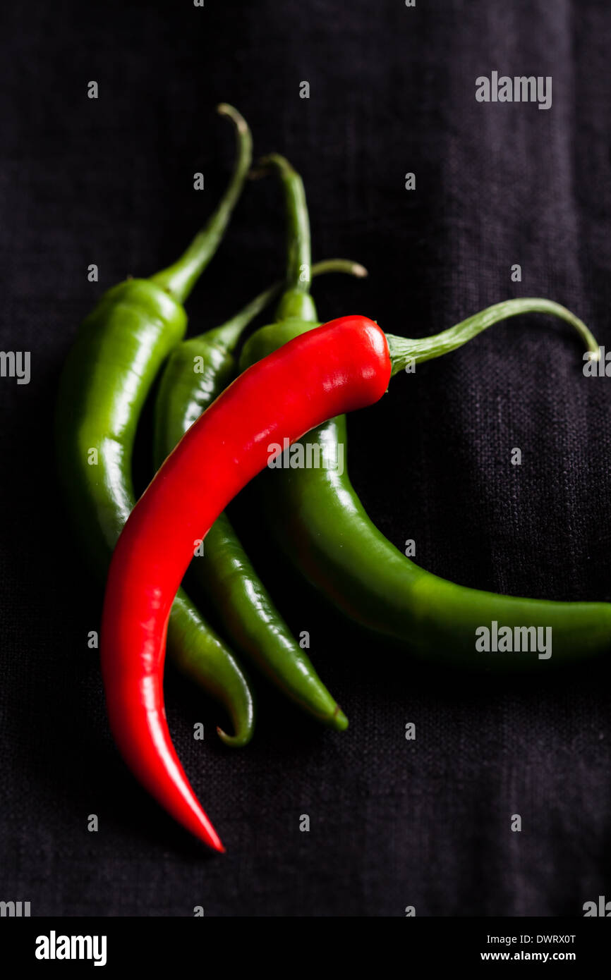 Long green pepper hi-res stock photography and images - Alamy