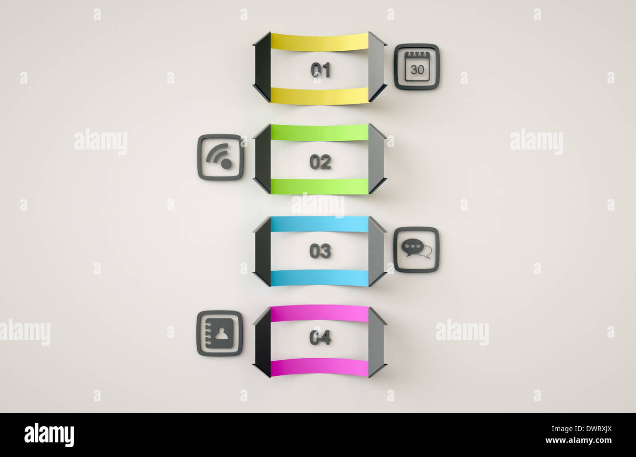 unique graph with numbers Stock Photo - Alamy