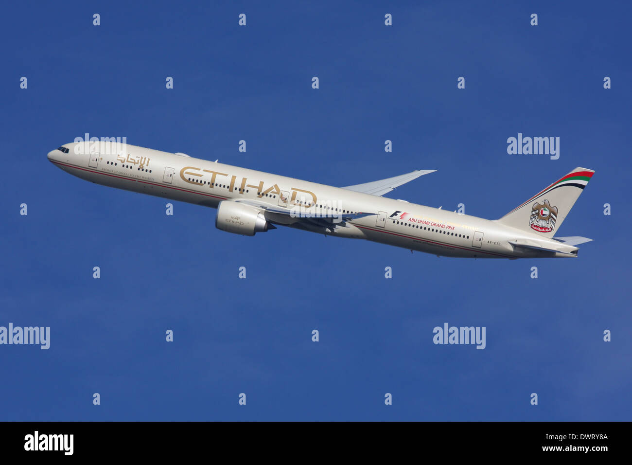 Etihad First Class 777 Top View