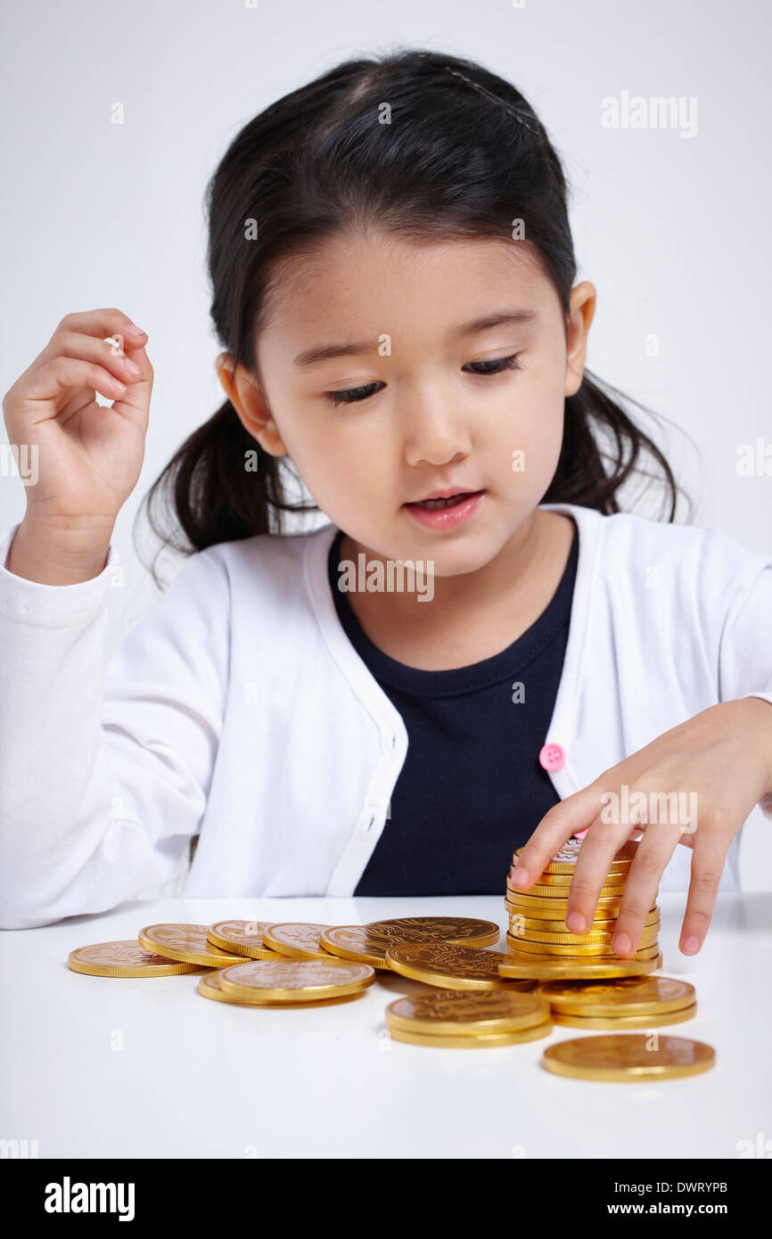 A coin girl hi-res stock photography and images - Alamy