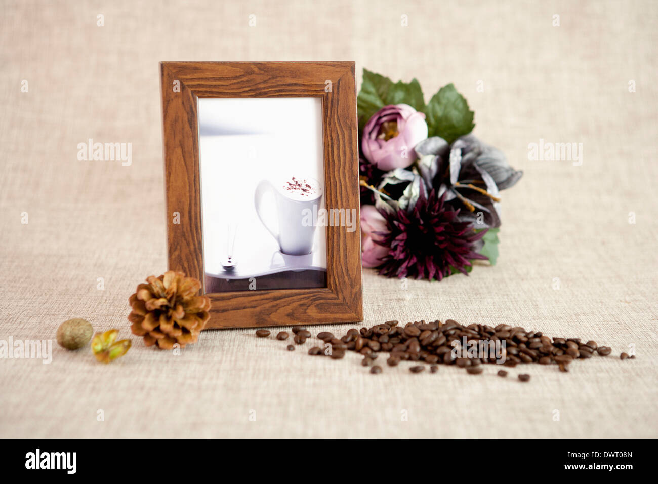 Coffee bean frame hi-res stock photography and images - Alamy