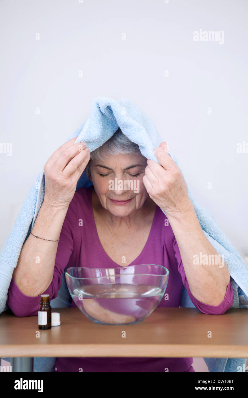 Aromatherapy inhalation bowl hi-res stock photography and images - Alamy