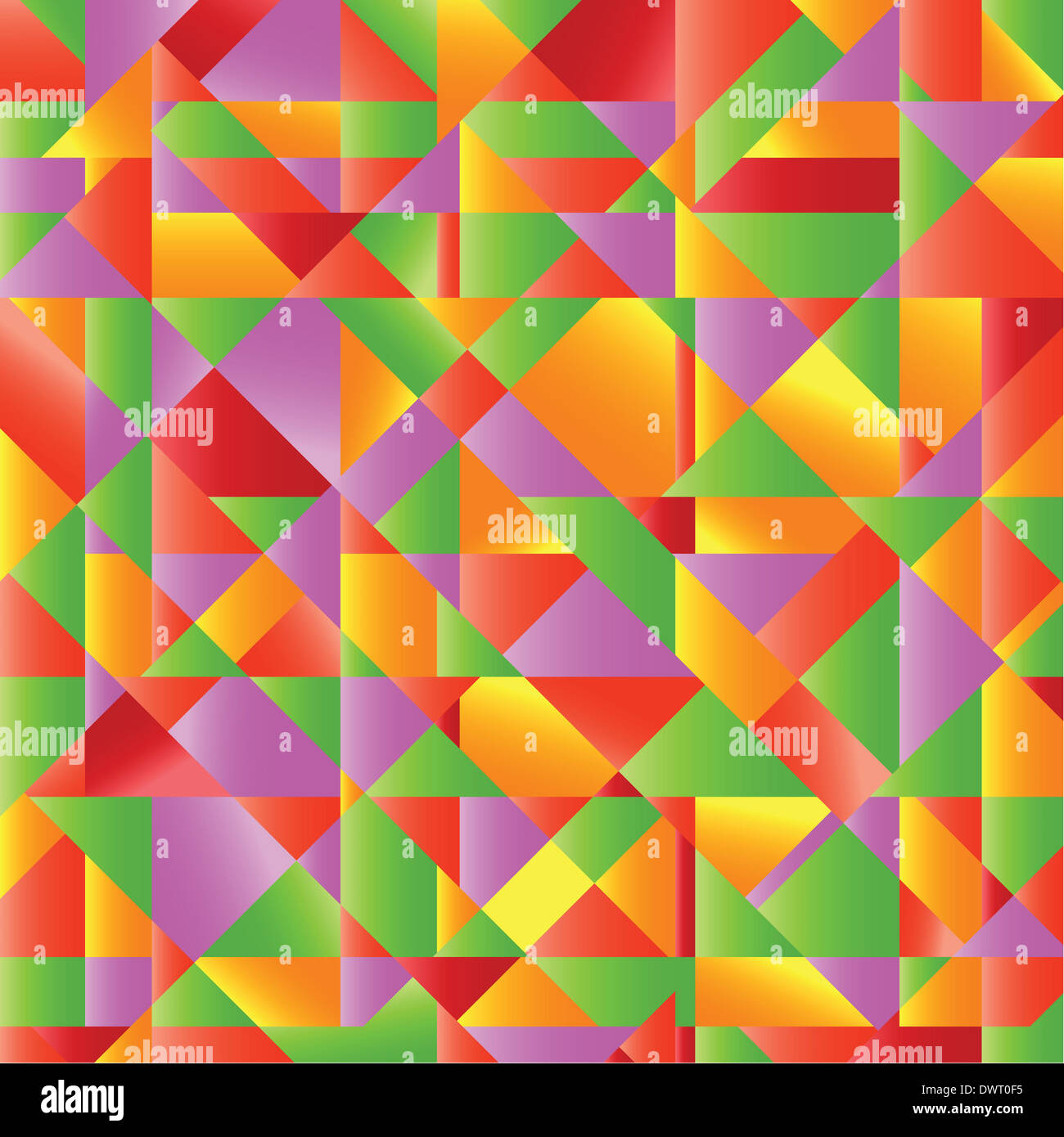 colorful illustration abstract mosaic background for your design Stock ...