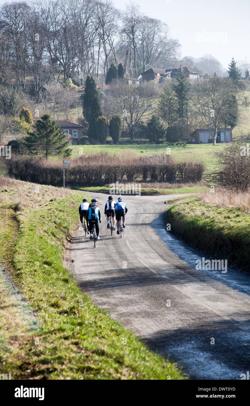 Group of cyclists in countryside hi-res stock photography and images ...