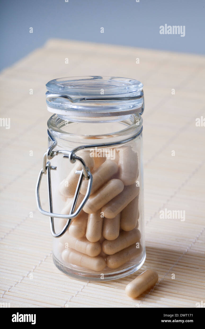 Traditional food supplement hi-res stock photography and images - Alamy