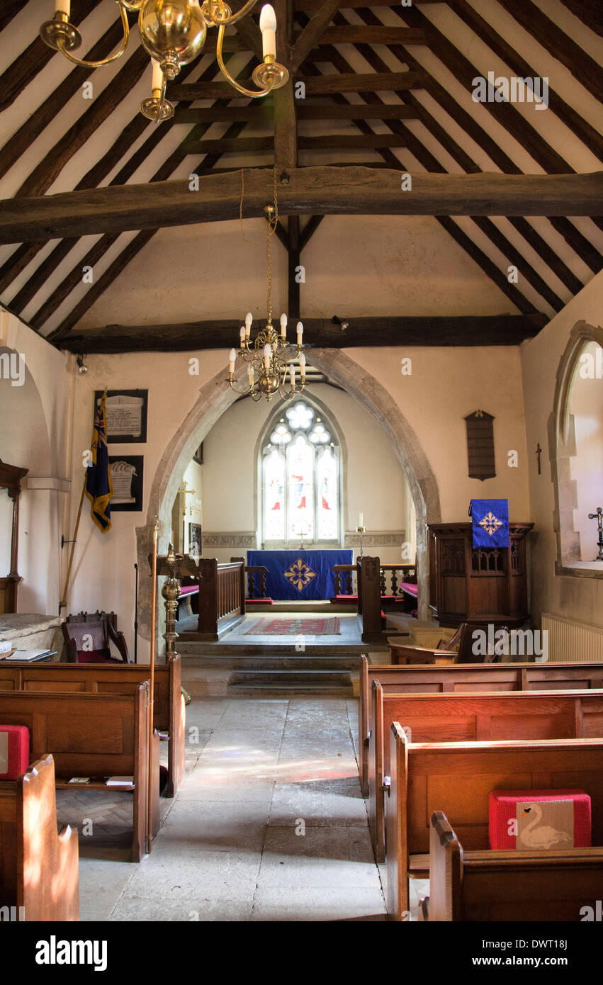 St mary's church in turville hi-res stock photography and images - Alamy