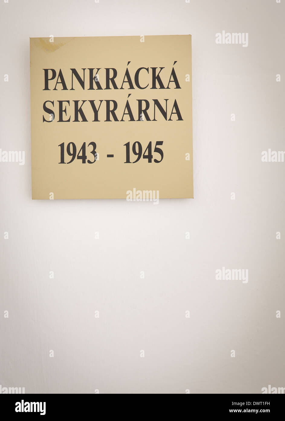 Pankrac Prison Memorial, executions, Nazi, WW II, Protectorate of ...