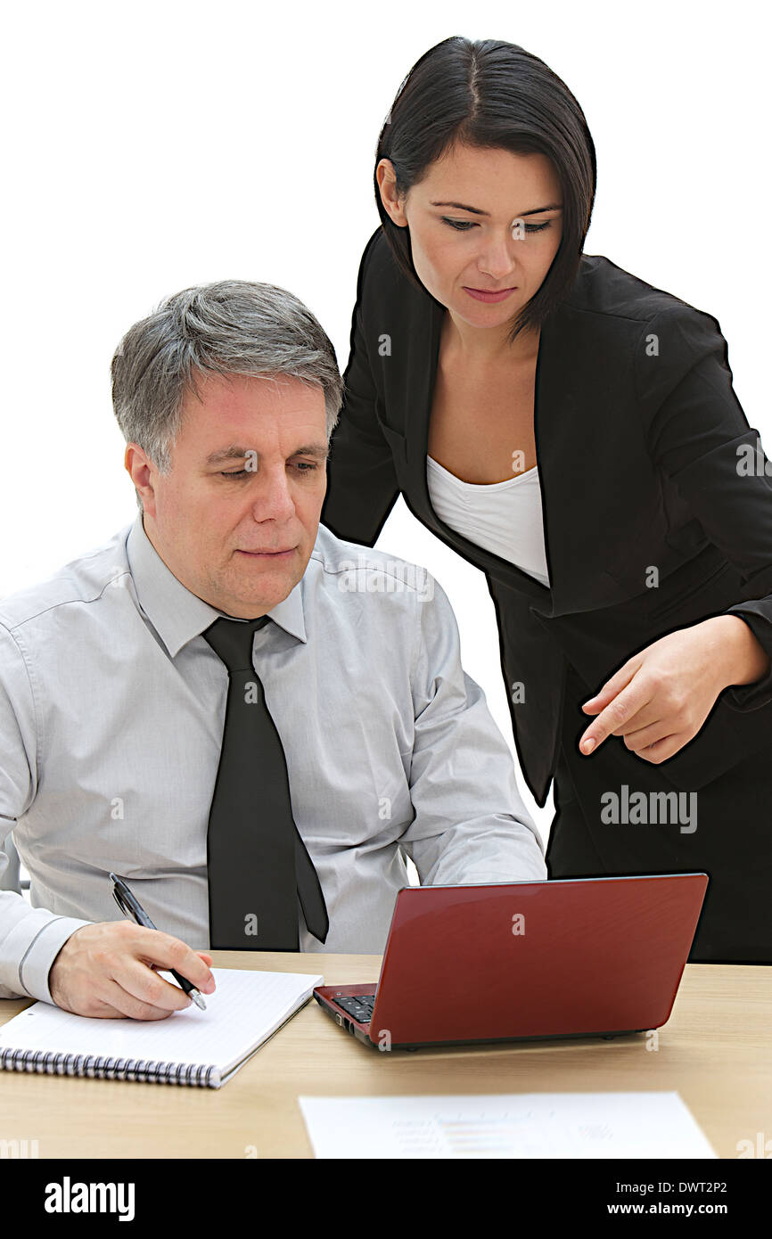 60 year old woman working hi-res stock photography and images - Alamy