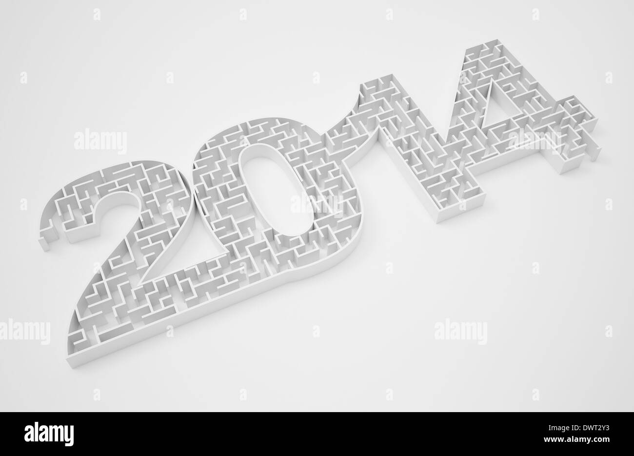 Inside labyrinth Black and White Stock Photos & Images - Alamy