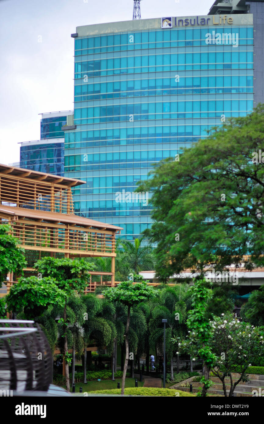 WorkInsular Life Building from Ayala Center Cebu City Philippines Stock ...
