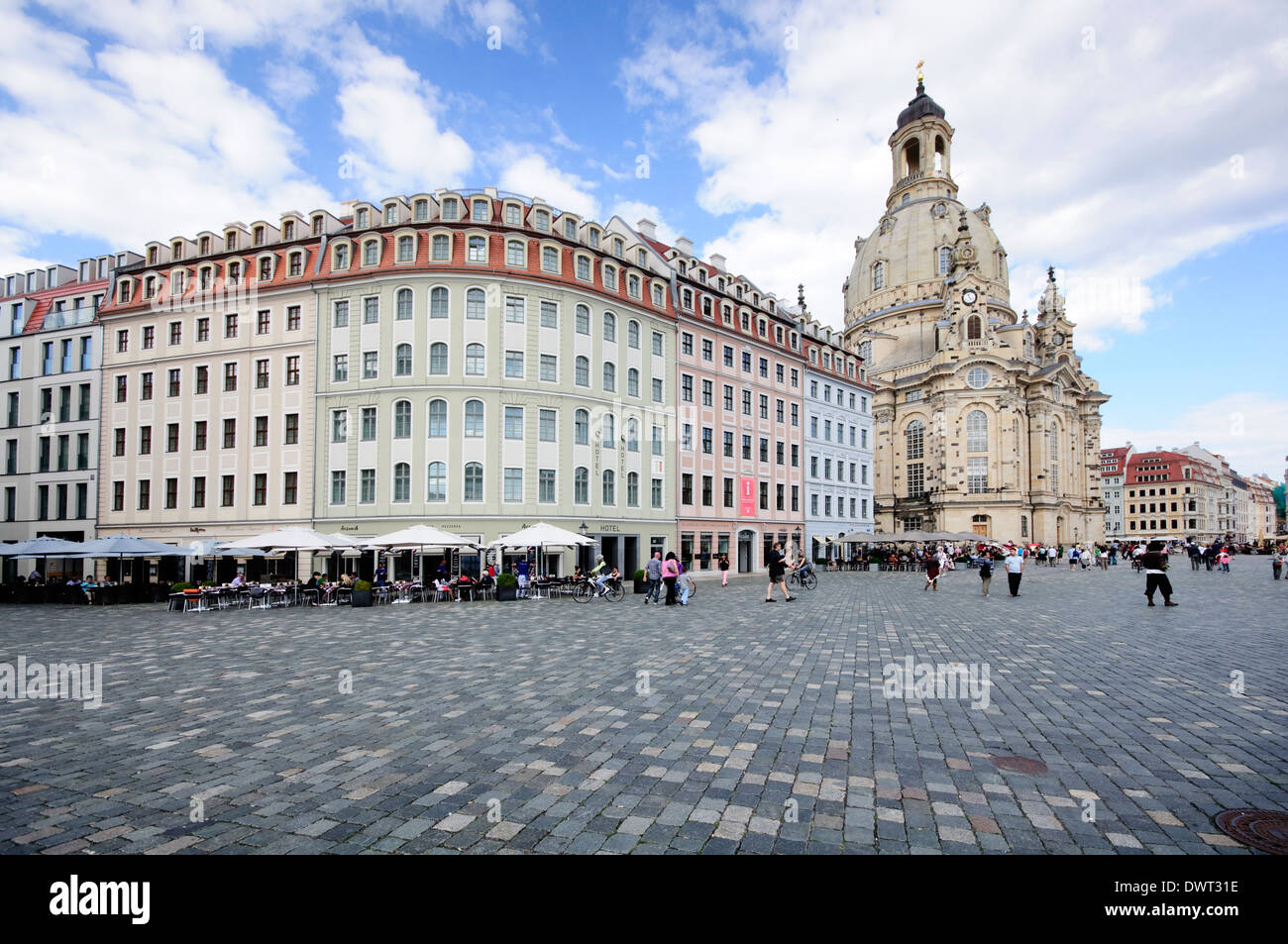 The dresden neumarkt square hi-res stock photography and images - Alamy
