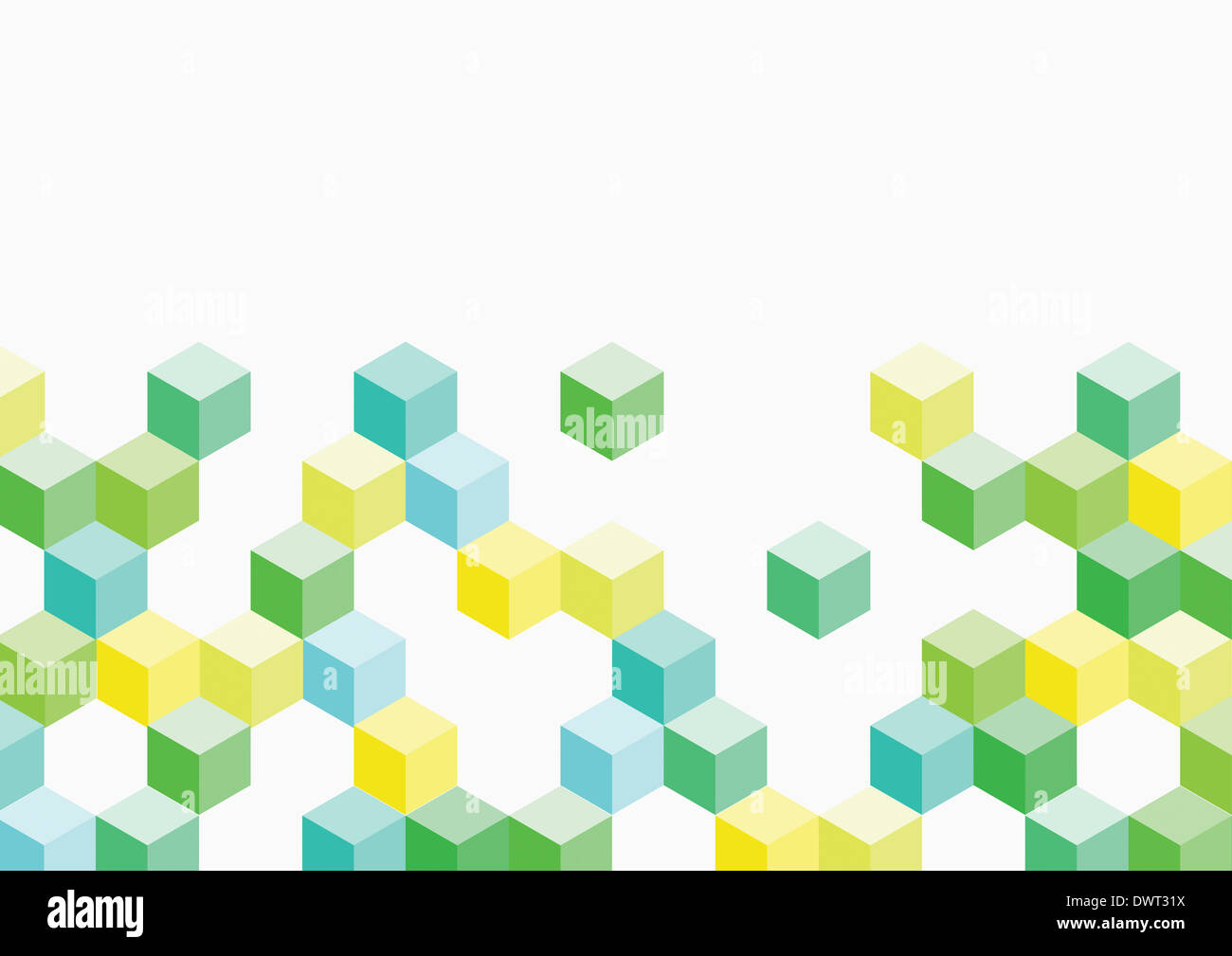 a set of different color cubes Stock Photo - Alamy