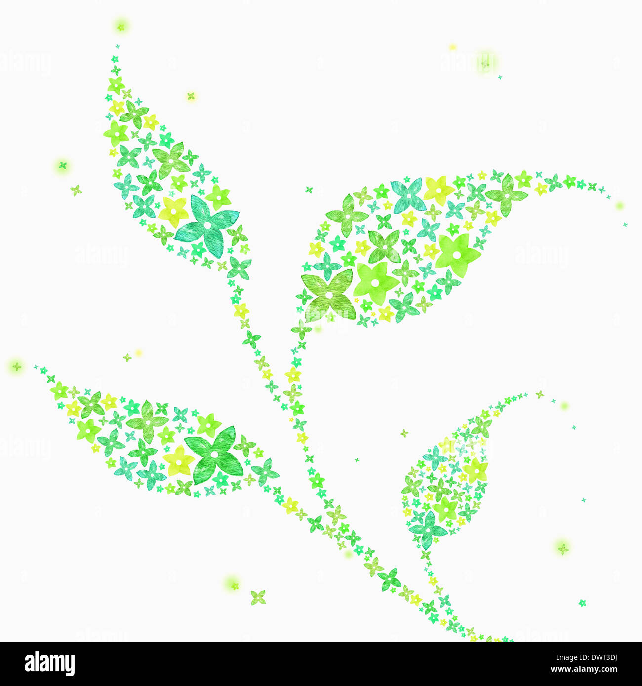 flowers in the shape of a plant Stock Photo - Alamy