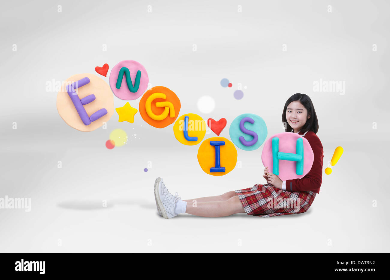 students learning English Stock Photo - Alamy