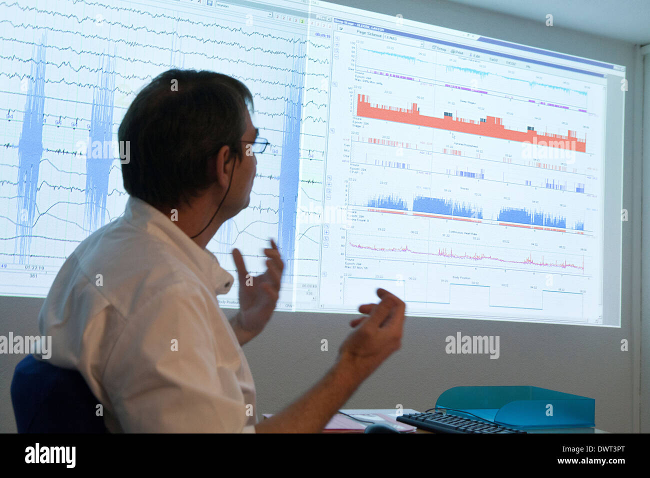 Hypnogram hi-res stock photography and images - Alamy