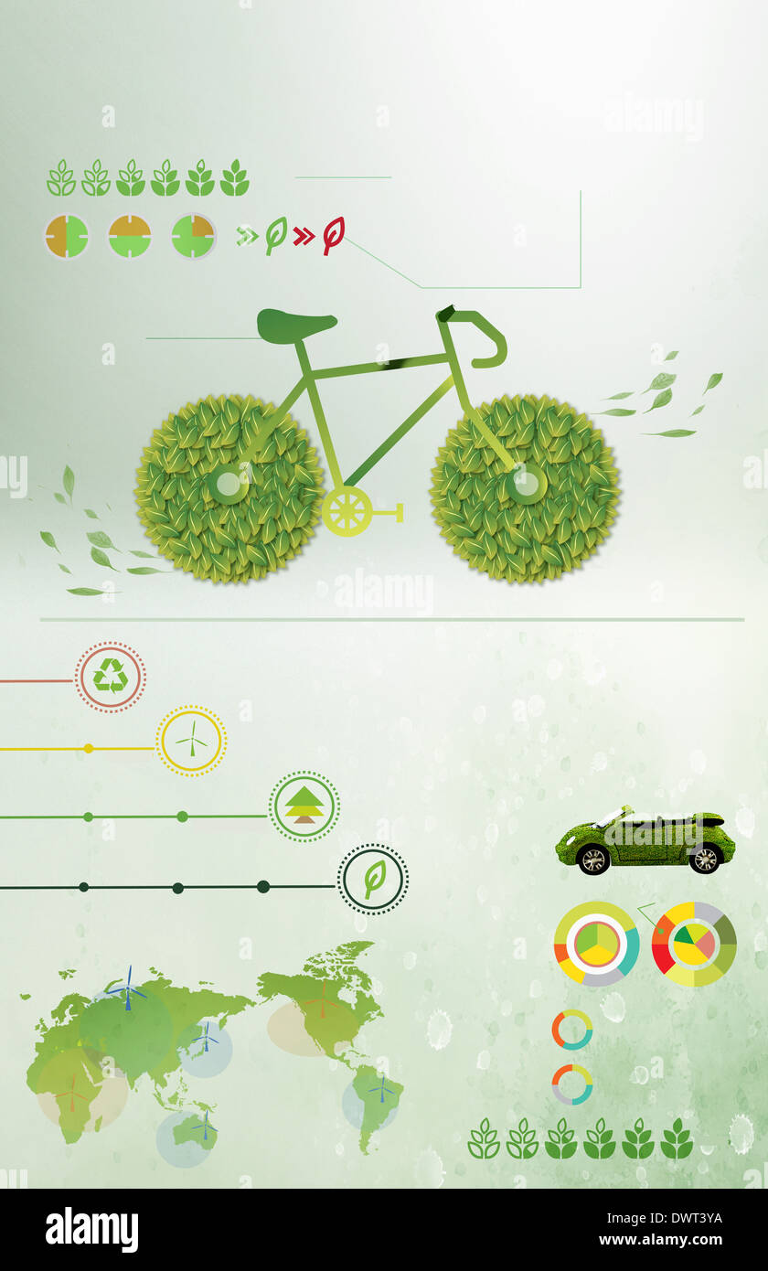 an ecological flow chart Stock Photo - Alamy