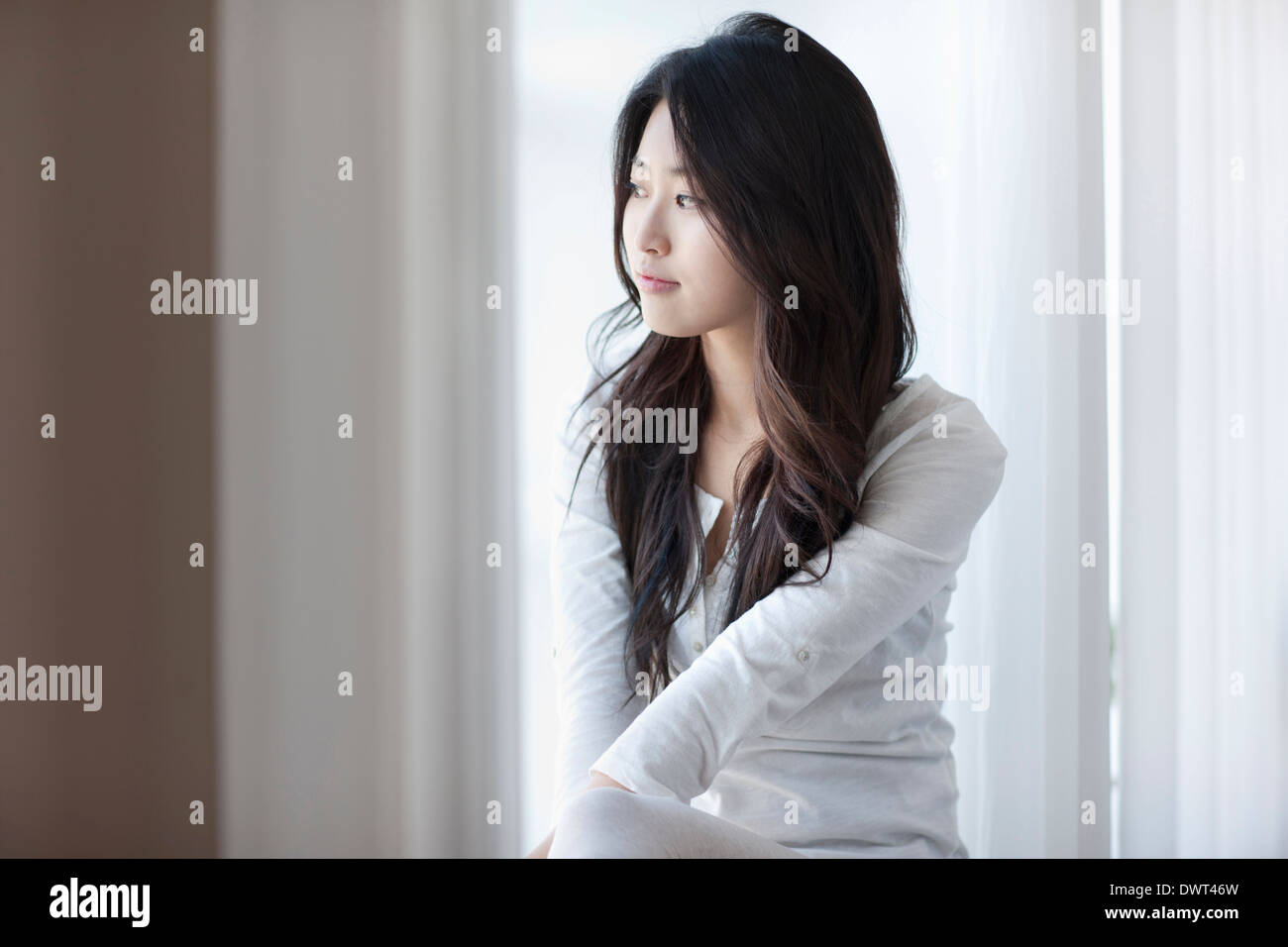 Woman rest on view hi-res stock photography and images - Alamy