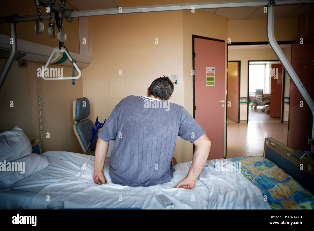 Interior hospital old hi-res stock photography and images - Alamy