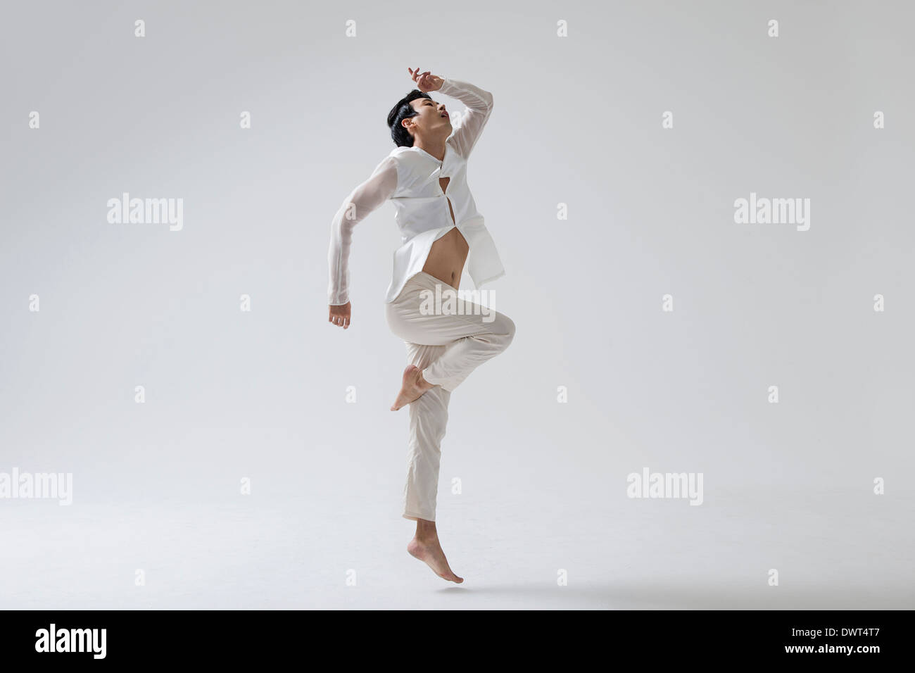 Studio shot dancer wearing hi-res stock photography and images - Alamy