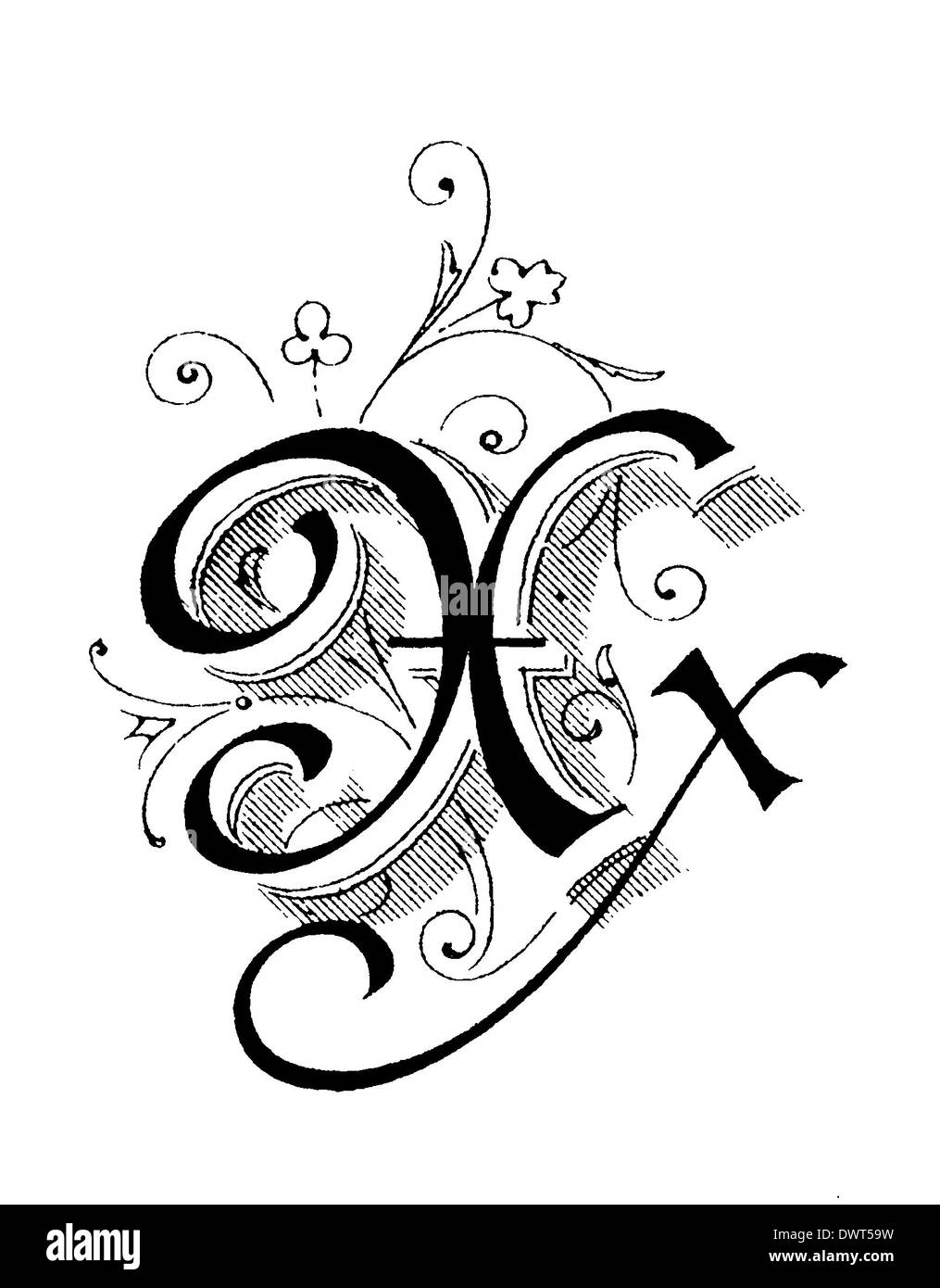 X x x Black and White Stock Photos & Images - Alamy