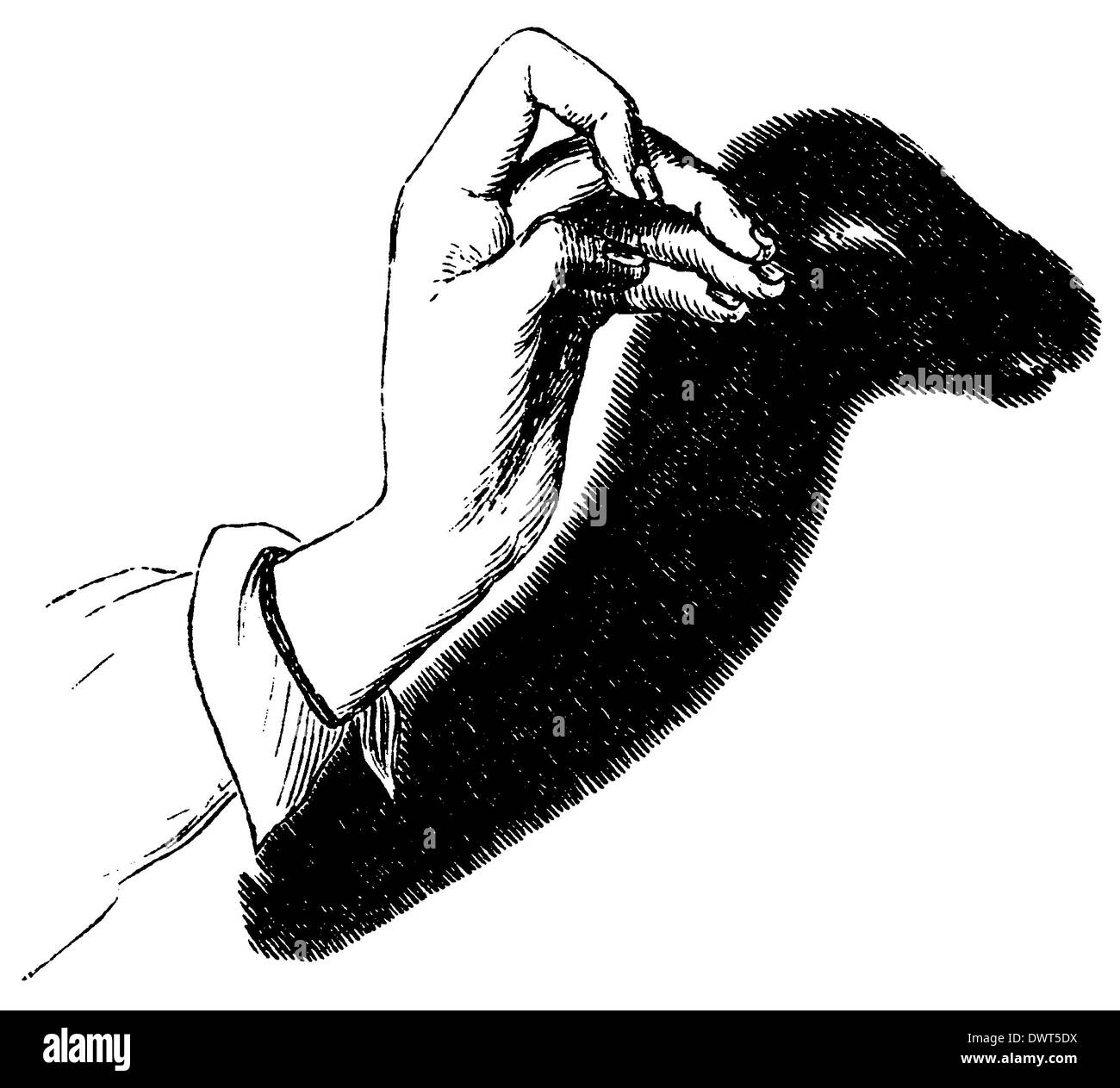 Lamb figure Black and White Stock Photos & Images - Alamy