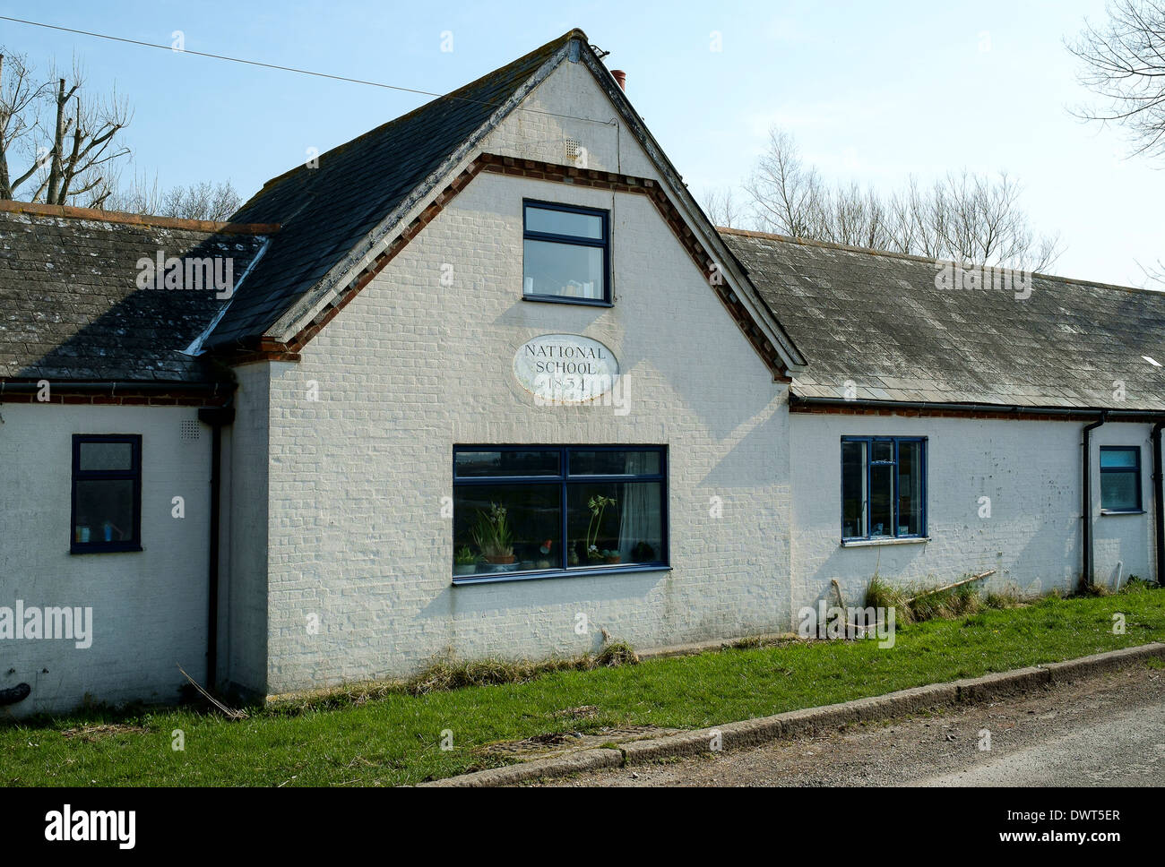 The 'National School', Bosham, West Sussex, England was built in 1834 ...