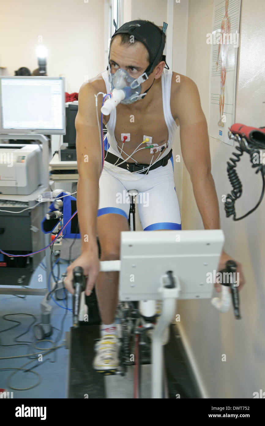 Stress test man Stock Photo - Alamy