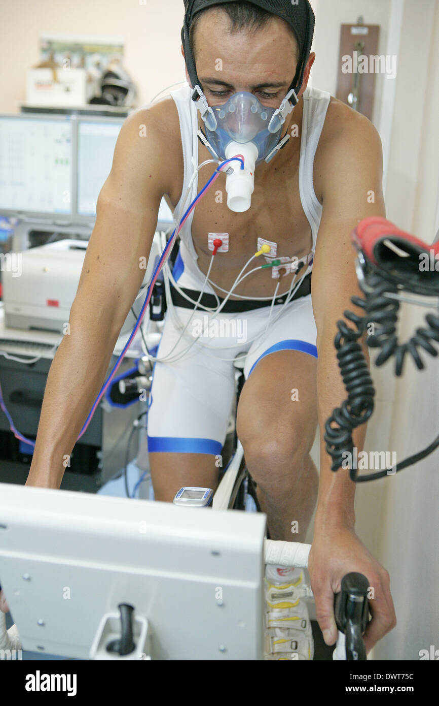 Stress test man Stock Photo - Alamy