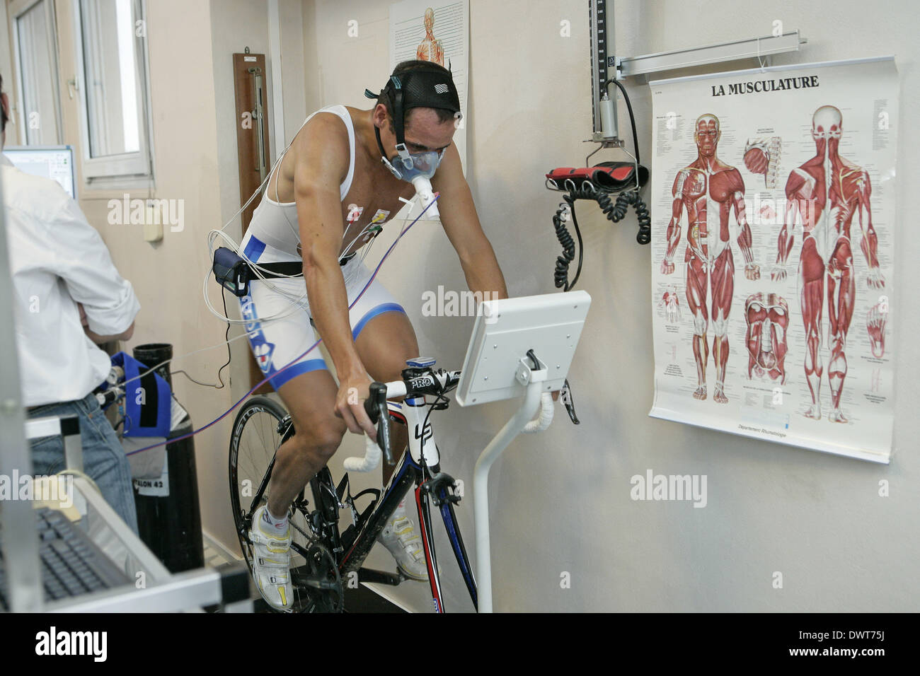 Stress test man Stock Photo - Alamy