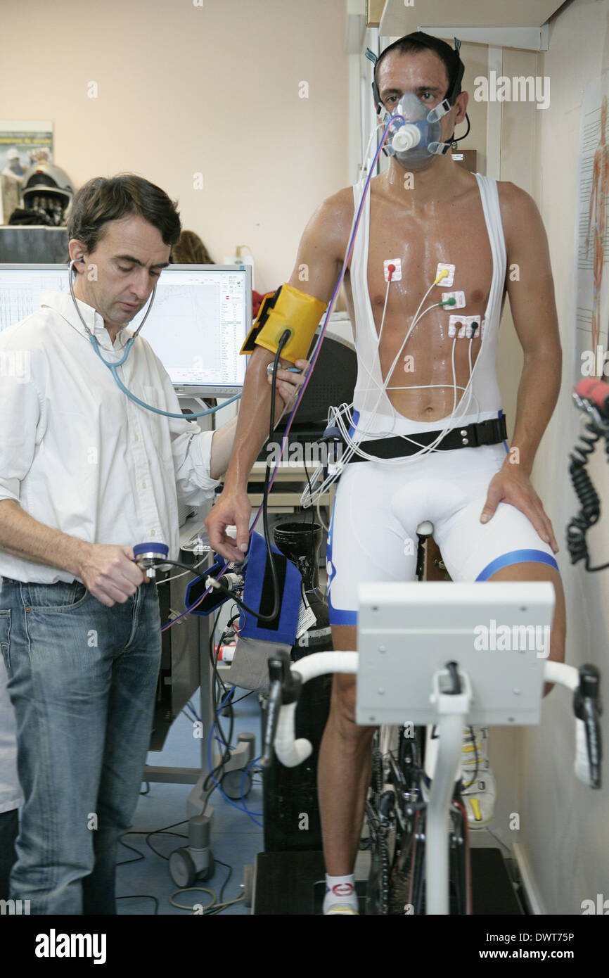 Stress test man Stock Photo - Alamy