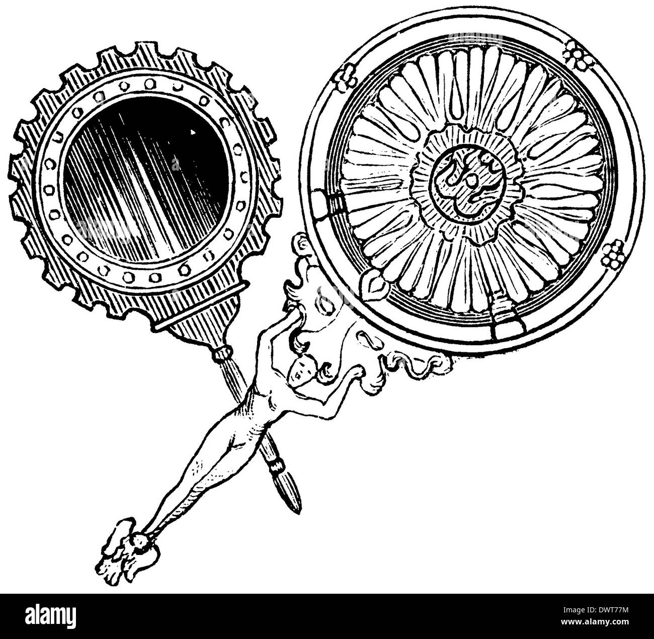 Mirror figure Cut Out Stock Images & Pictures - Alamy