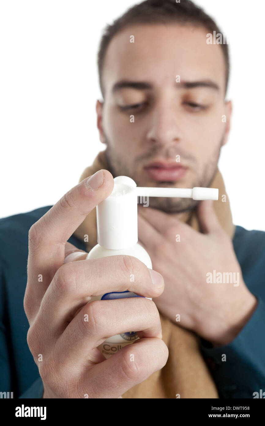 Treatment drug man Stock Photo - Alamy