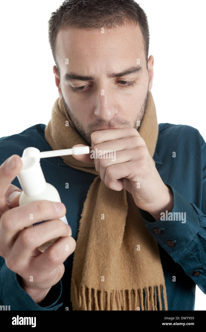 Treatment drug man Stock Photo - Alamy