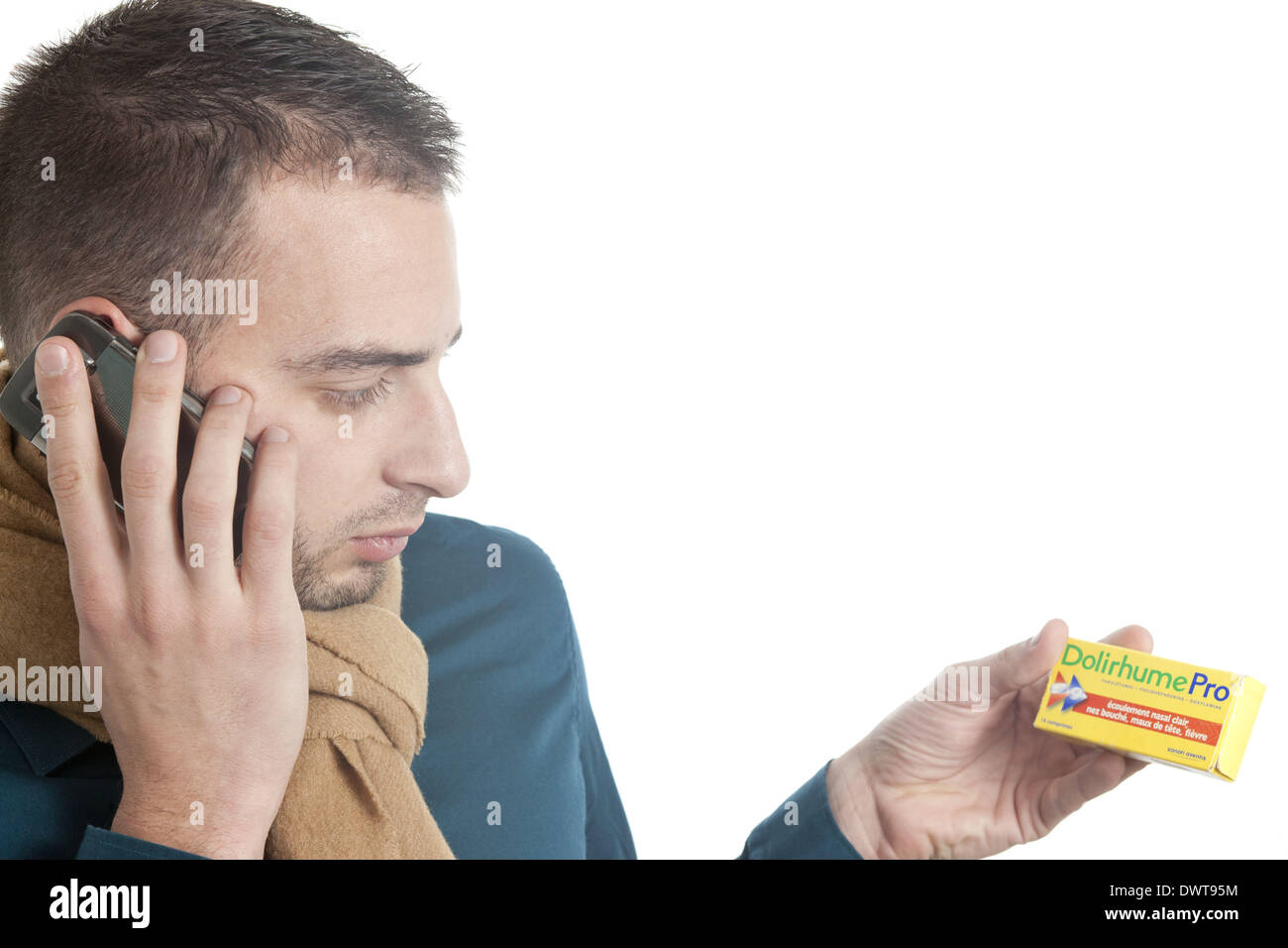 Treatment drug man Stock Photo - Alamy