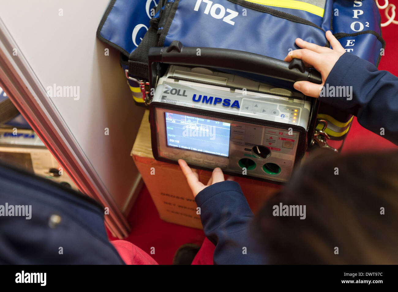 First aid team Stock Photo - Alamy