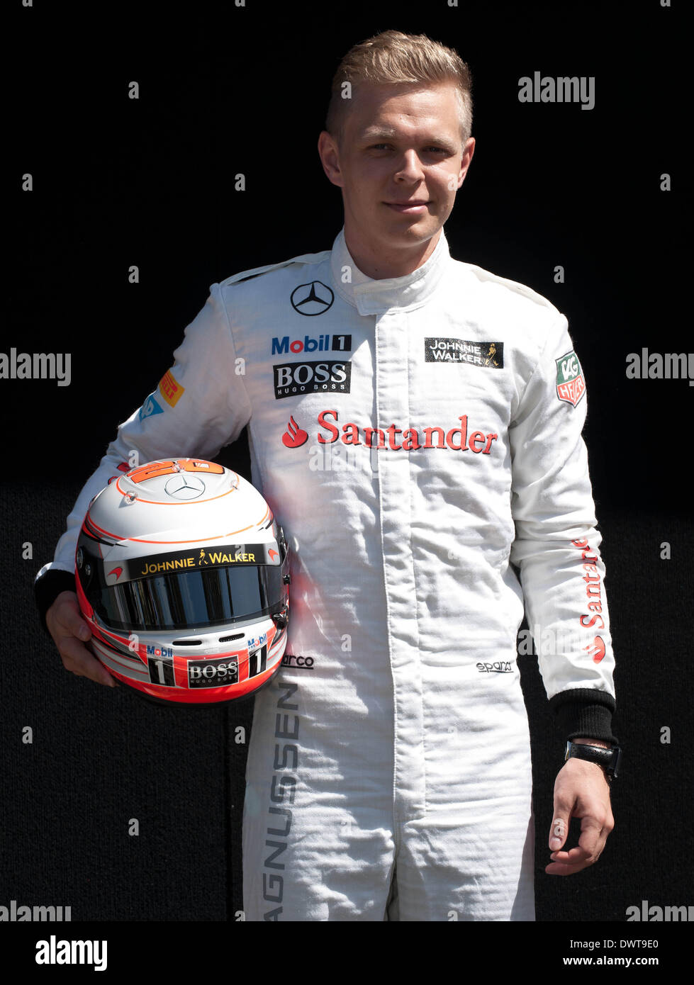 Melbourne, Australia. 13th Mar, 2014. McLaren Formula one driver Kevin ...