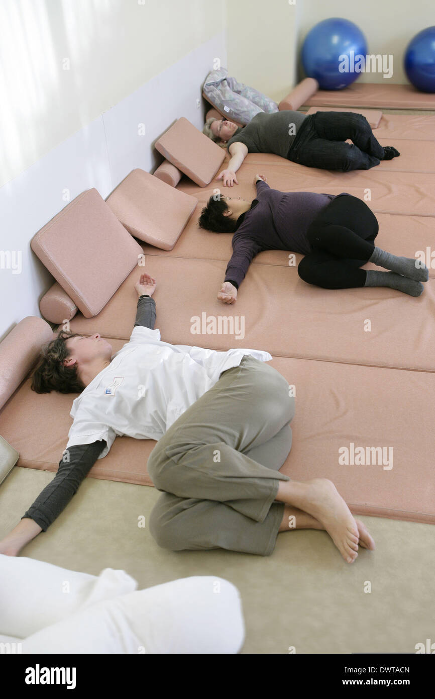 Preparation for giving birth Stock Photo - Alamy