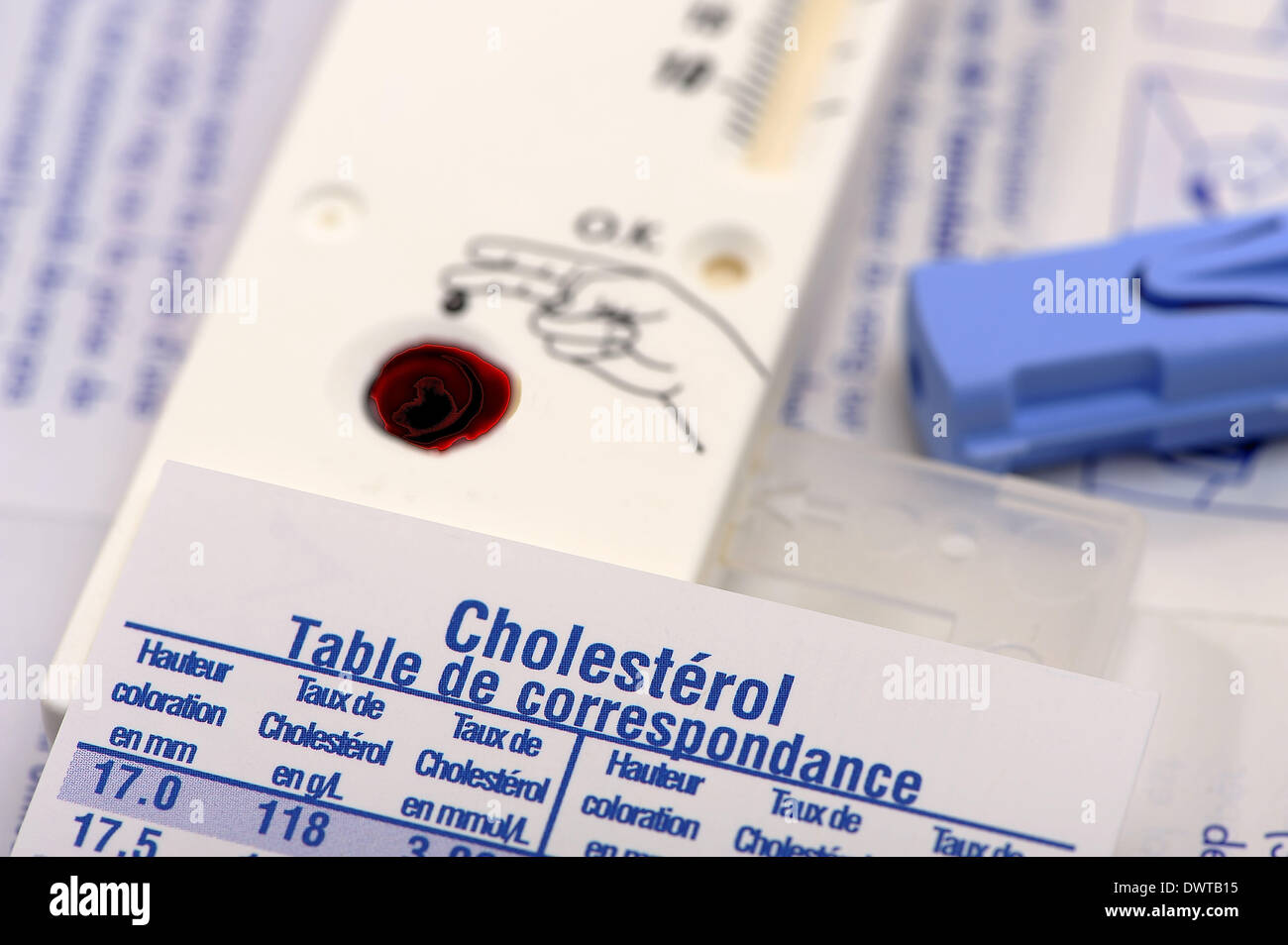 Blood lipid measurement hi-res stock photography and images - Alamy
