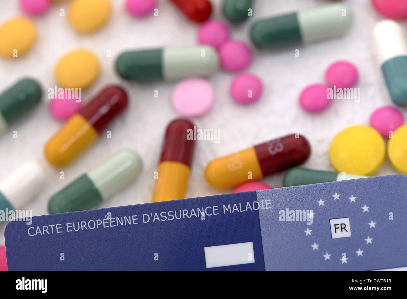 European card health insurance Stock Photo - Alamy