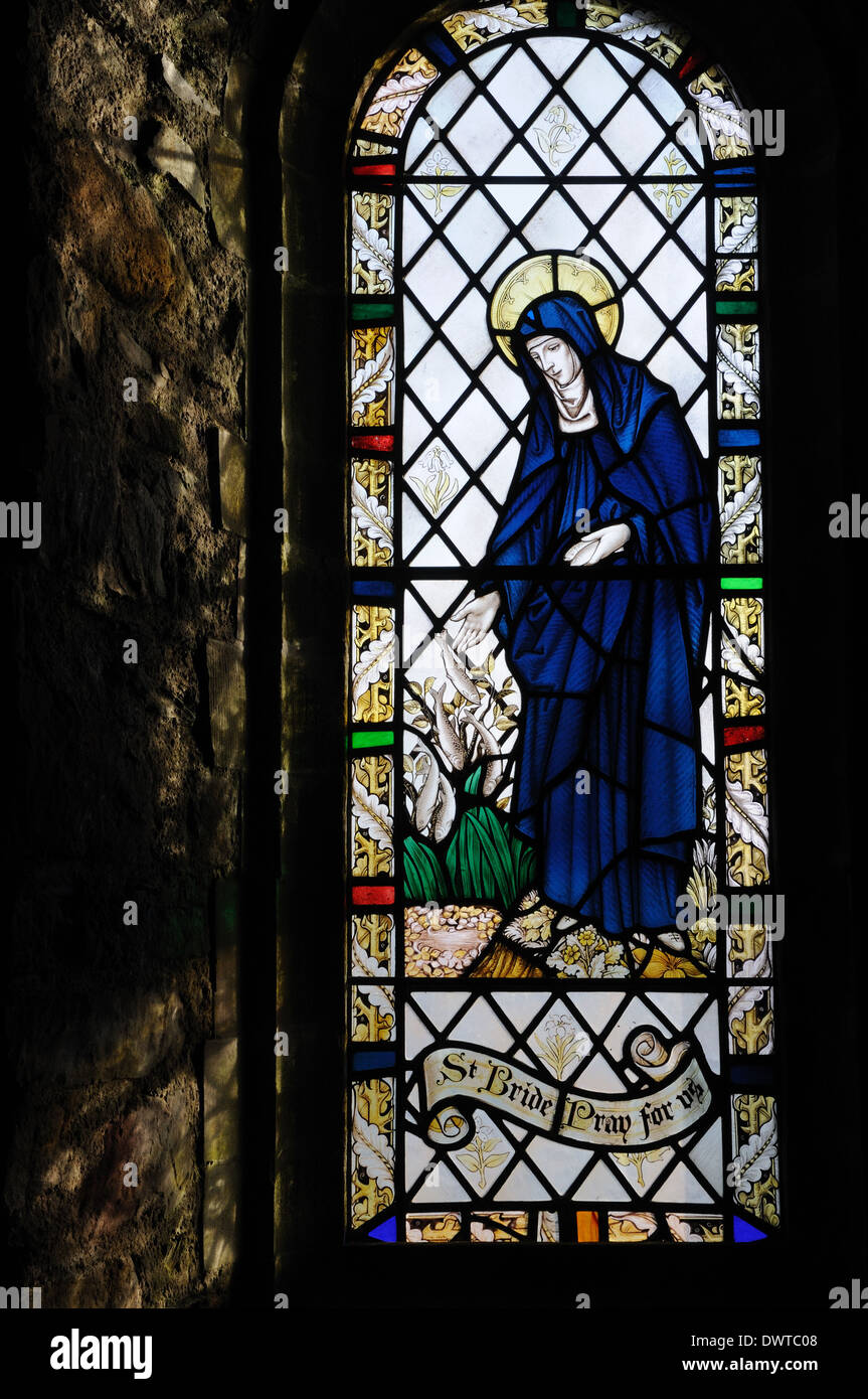 Stained glass window lady chapel hi-res stock photography and images ...