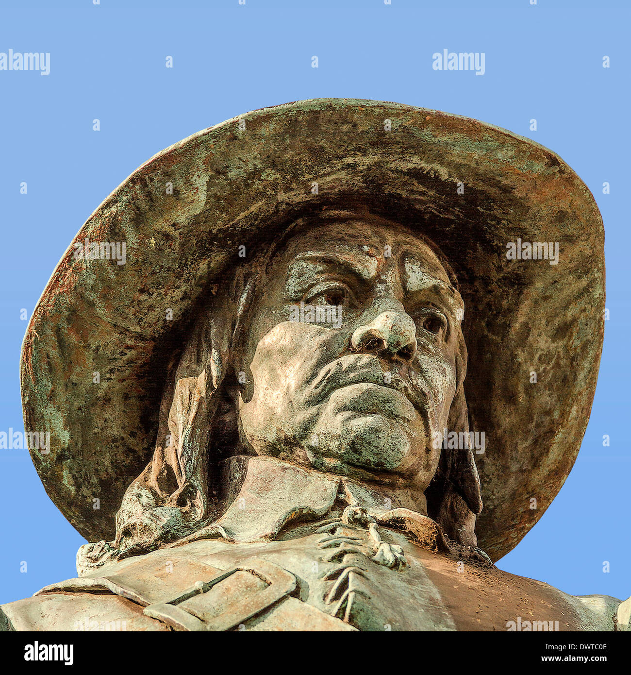 Statue Of Oliver Cromwell UK Stock Photo - Alamy