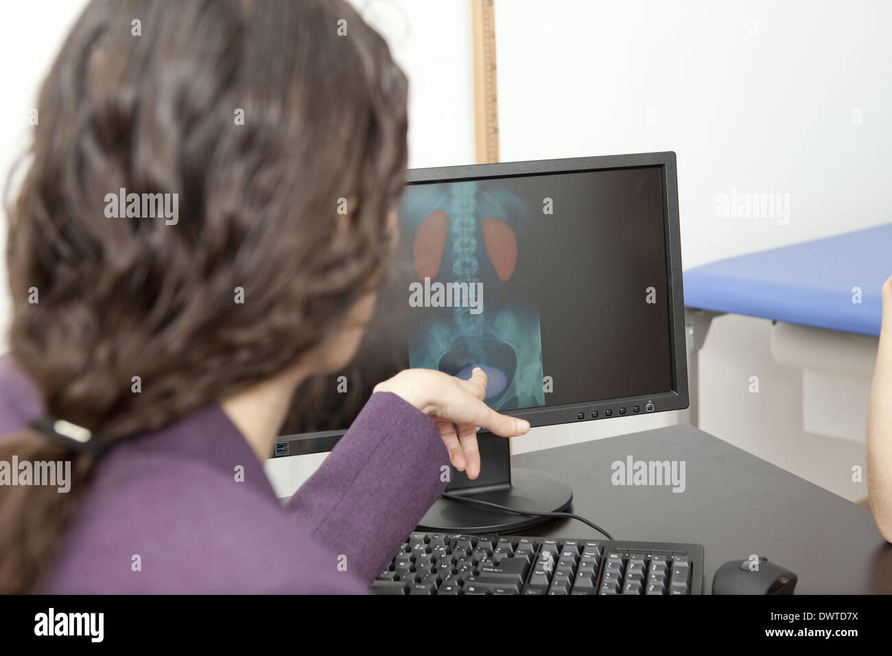 Urology consultation woman Stock Photo - Alamy