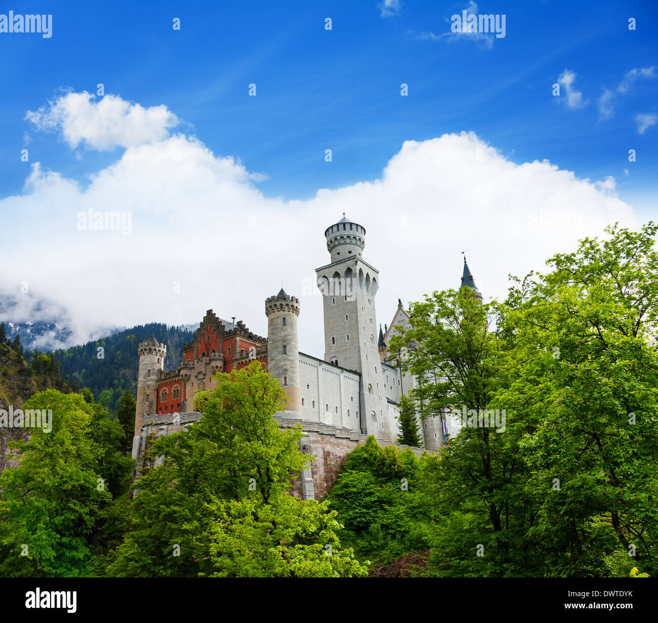 Panoramic view schwangau hi-res stock photography and images - Alamy