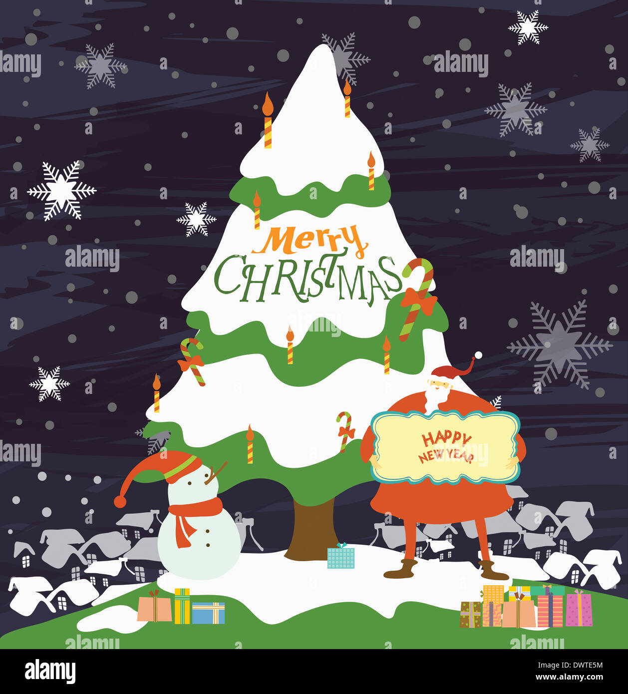 Christmas related decorations and objects Stock Photo - Alamy