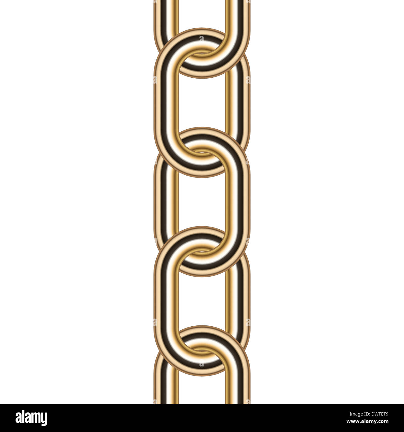 Cuban Link Chain Vector