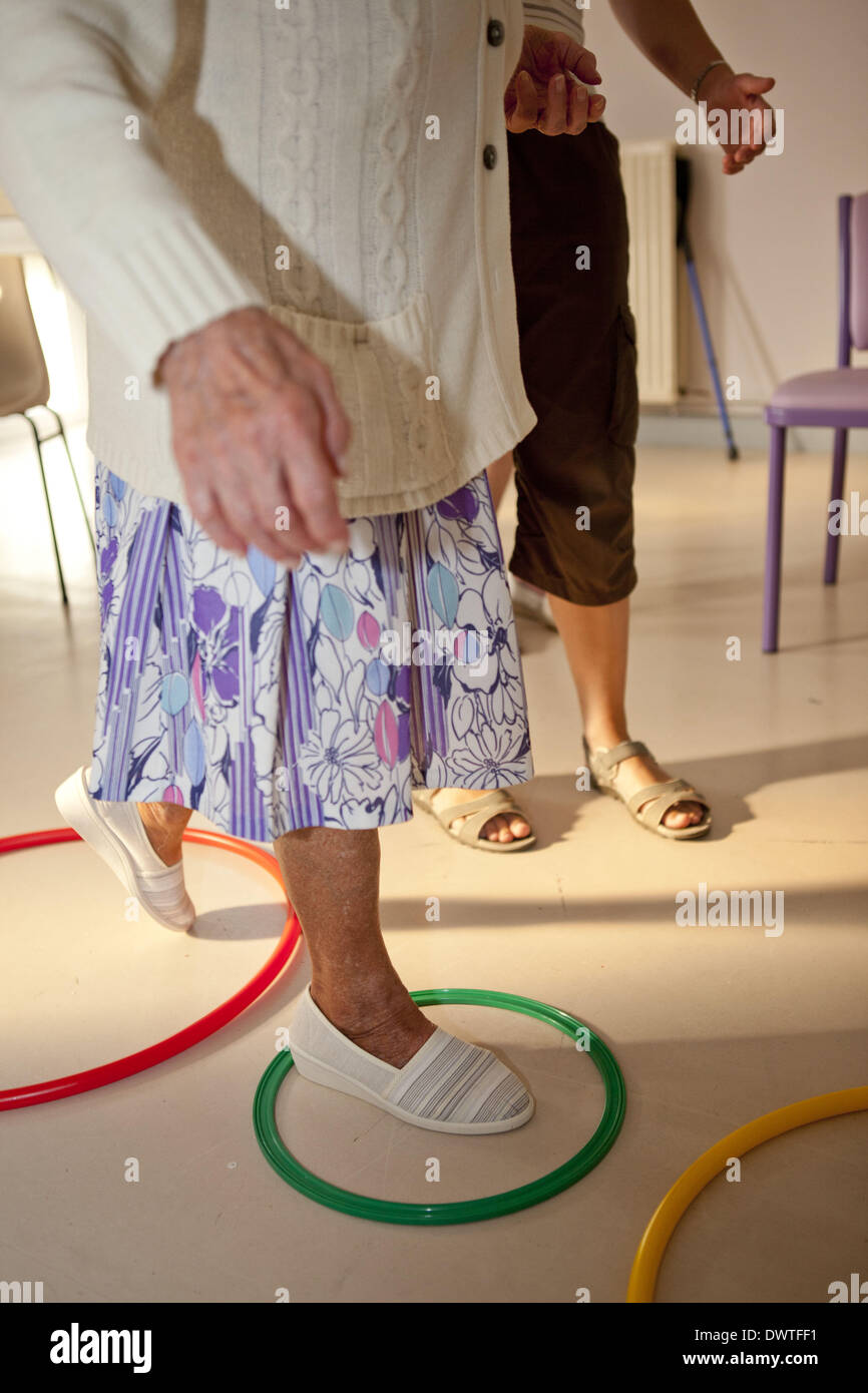 Fall prevention workshop Stock Photo - Alamy