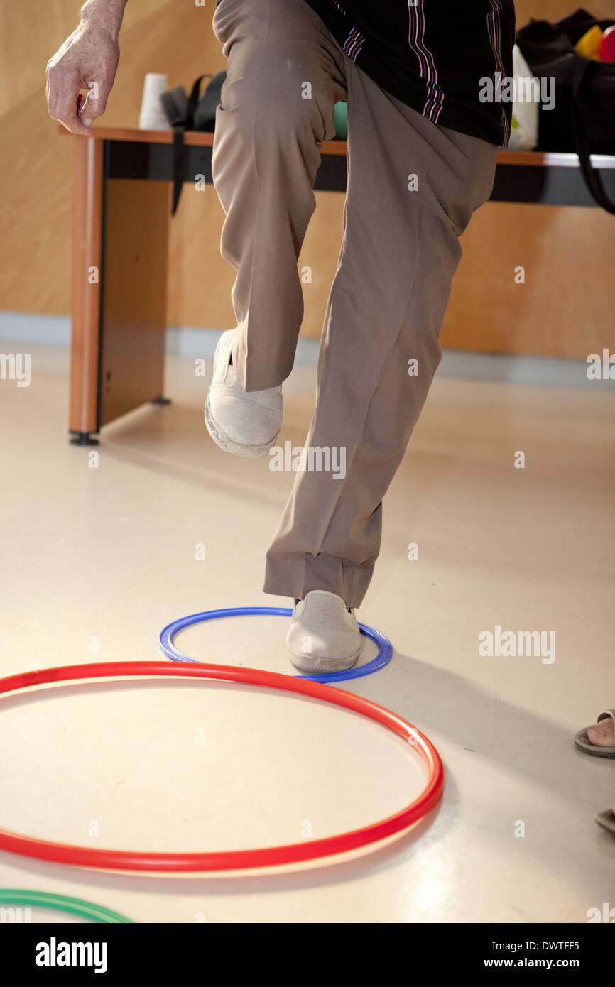 Fall prevention workshop Stock Photo - Alamy