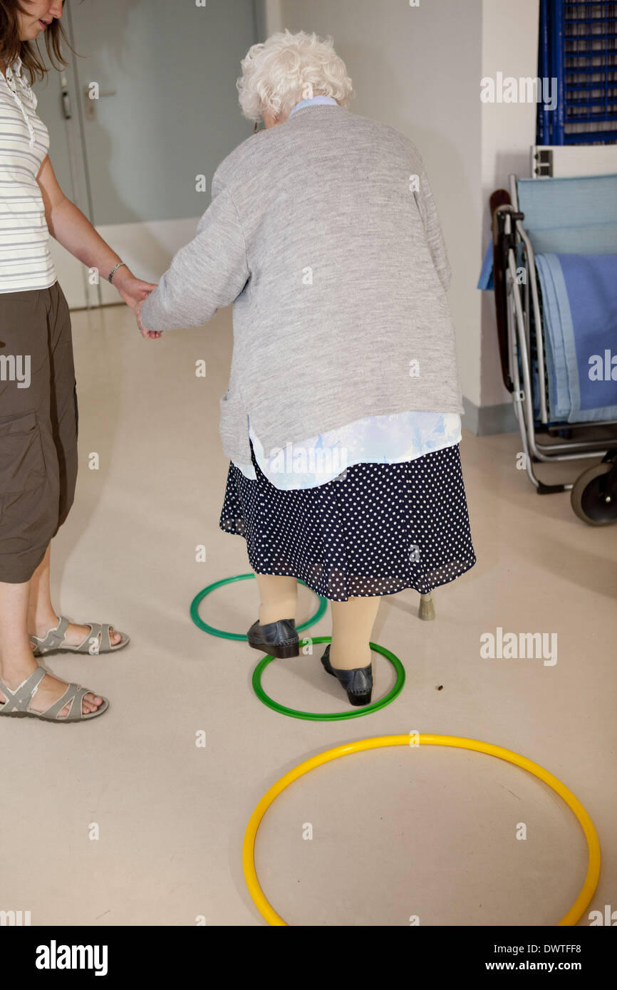 Fall prevention workshop Stock Photo - Alamy